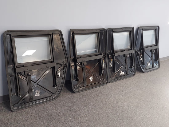 New Complete HMMWV X-Door Kit with Keyed Locks (Set of 4 Doors) Humvee ...