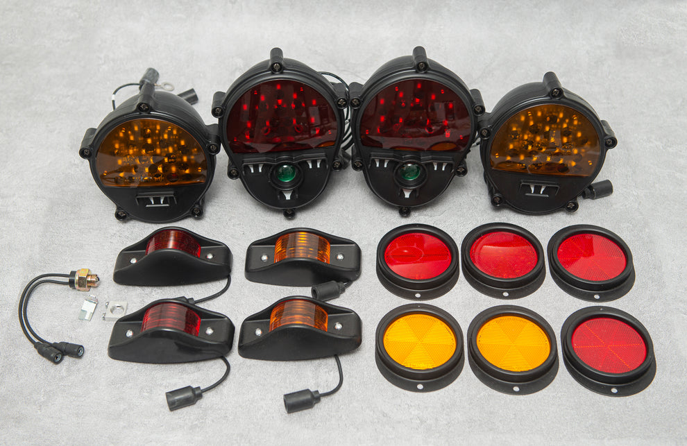 HMMWV TURN SIGNAL LIGHT KIT W REVERSE LIGHT SWITCH & SIde Marker Light ...