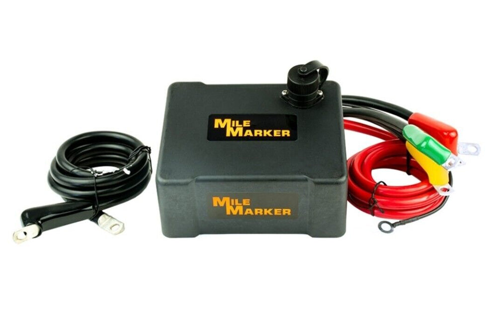 24V HUMVEE 12K WINCH MileMarker 12000 lbs ELECTRIC HMMWV Military Spec ...