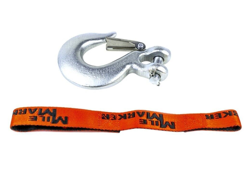 24V HUMVEE 12K WINCH MileMarker 12000 lbs ELECTRIC HMMWV Military Spec ...